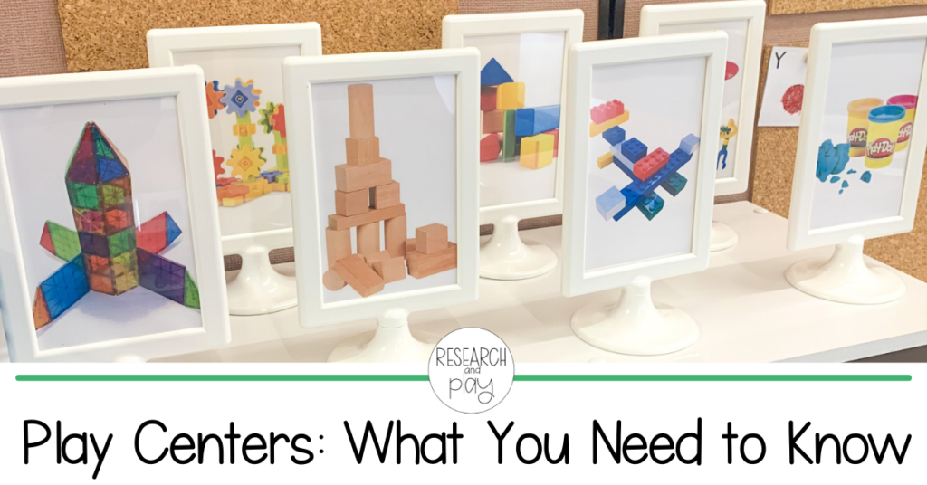 How to Organize and Manage Play Centers - Research and Play