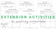 Counting Collection Extension Activities - Research and Play