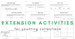 Counting Collection Extension Activities - Research and Play