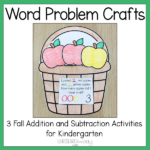 Word Problems with Monthly Crafts - Research and Play